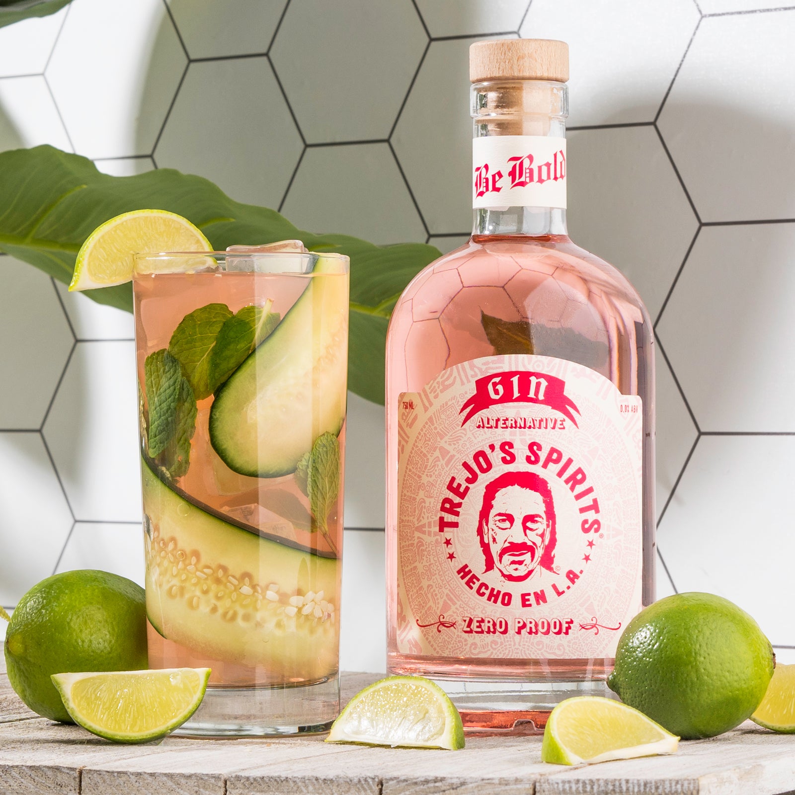Zero Proof Cucumber Gin Spritzer Craft Cocktail – Trejo's Tacos